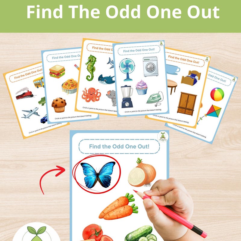 Odd One Out Preschool - Etsy
