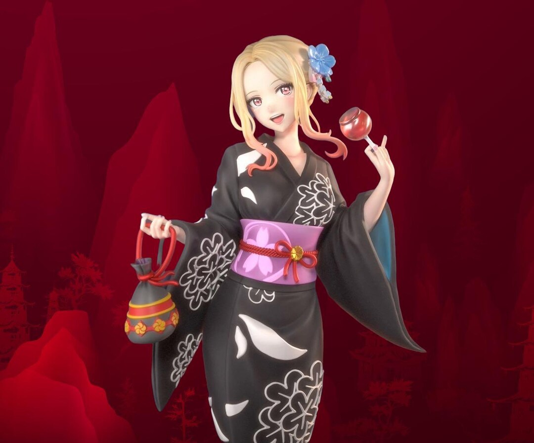 Anime 3D STL File - High Detail for Resin and FDM Printing - Etsy UK