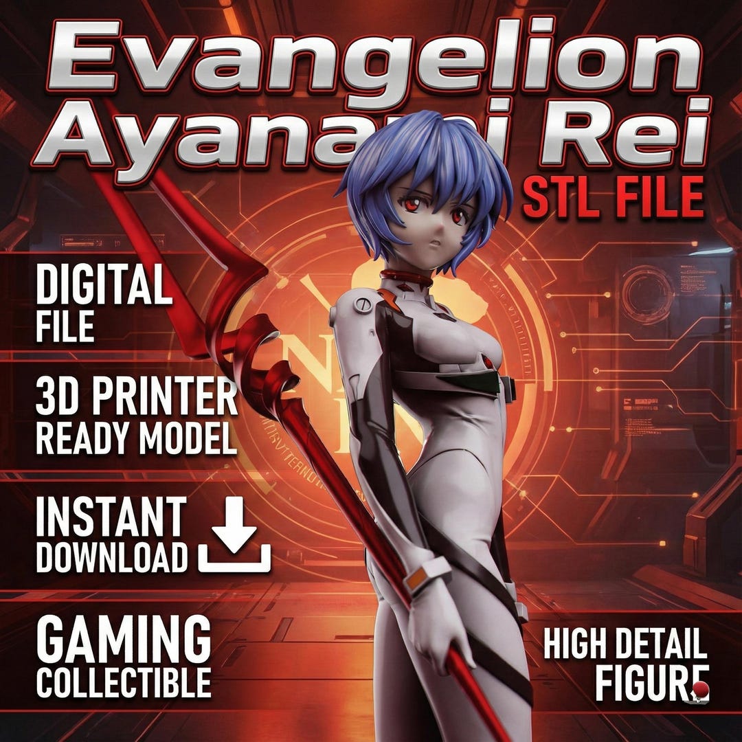 Anime Character STL File: Detailed 3D Printable Model - Etsy