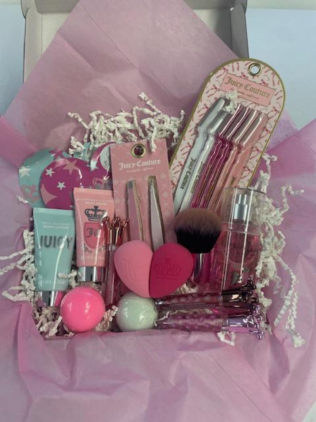 Juicy Coutre Spa/beauty Gift Box - Etsy