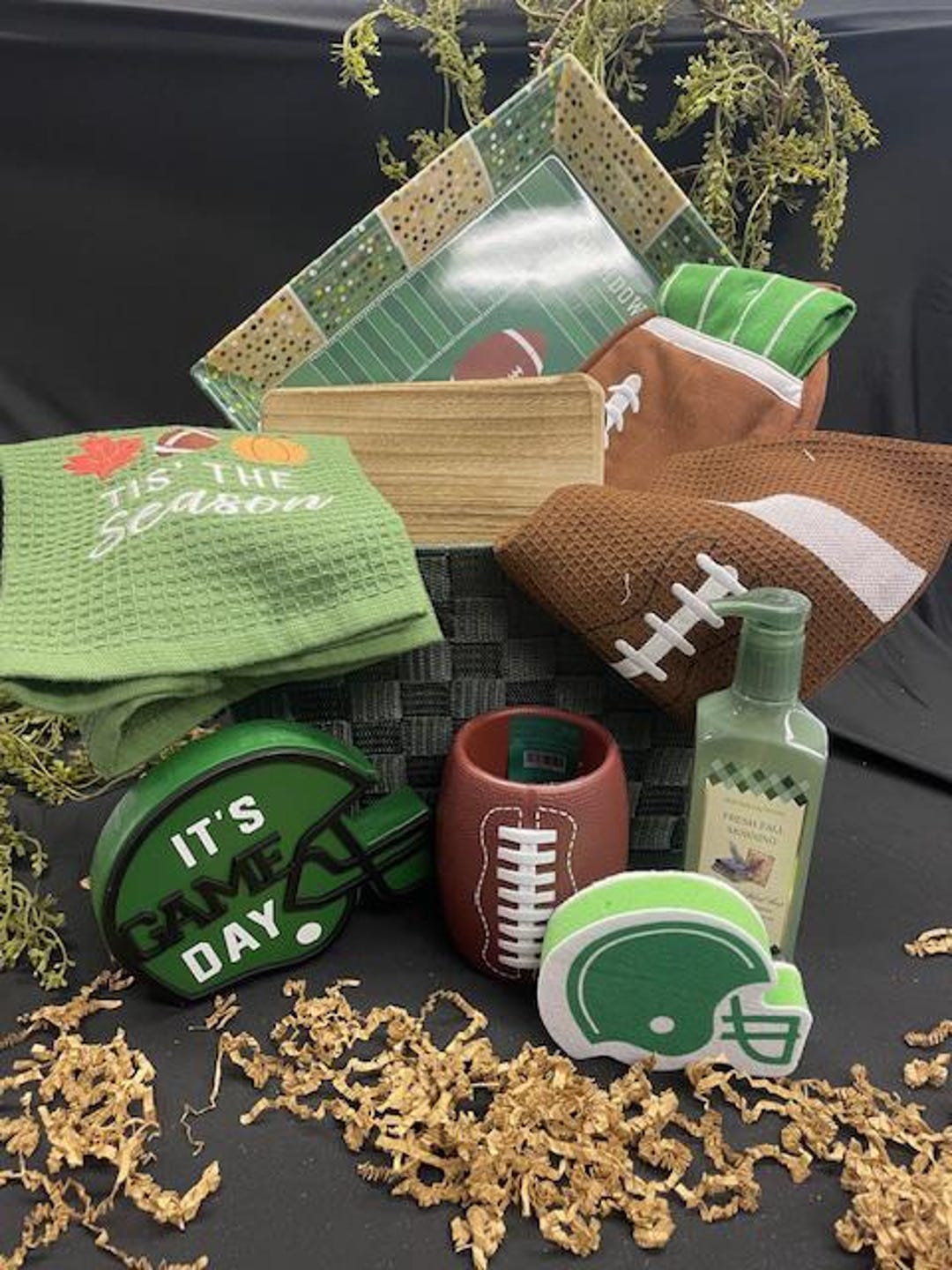 Football/fall Gift Basket for Any Occasion - Etsy