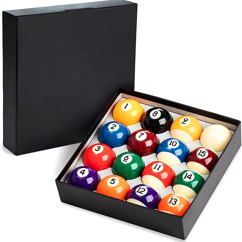 Personalized Pool Ball Set, Custom Engraved Billiards Balls, 57mm - Etsy