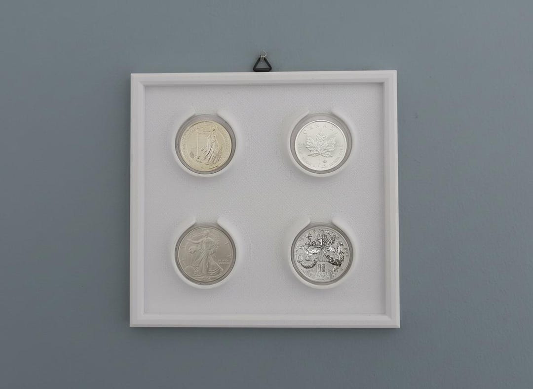 Coins Holder Frames up to 41mm + 5 Coin Capsules Included - Etsy