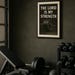 Christian Gym Decor | Barbell Bible Verse Print (digital Download) - Etsy