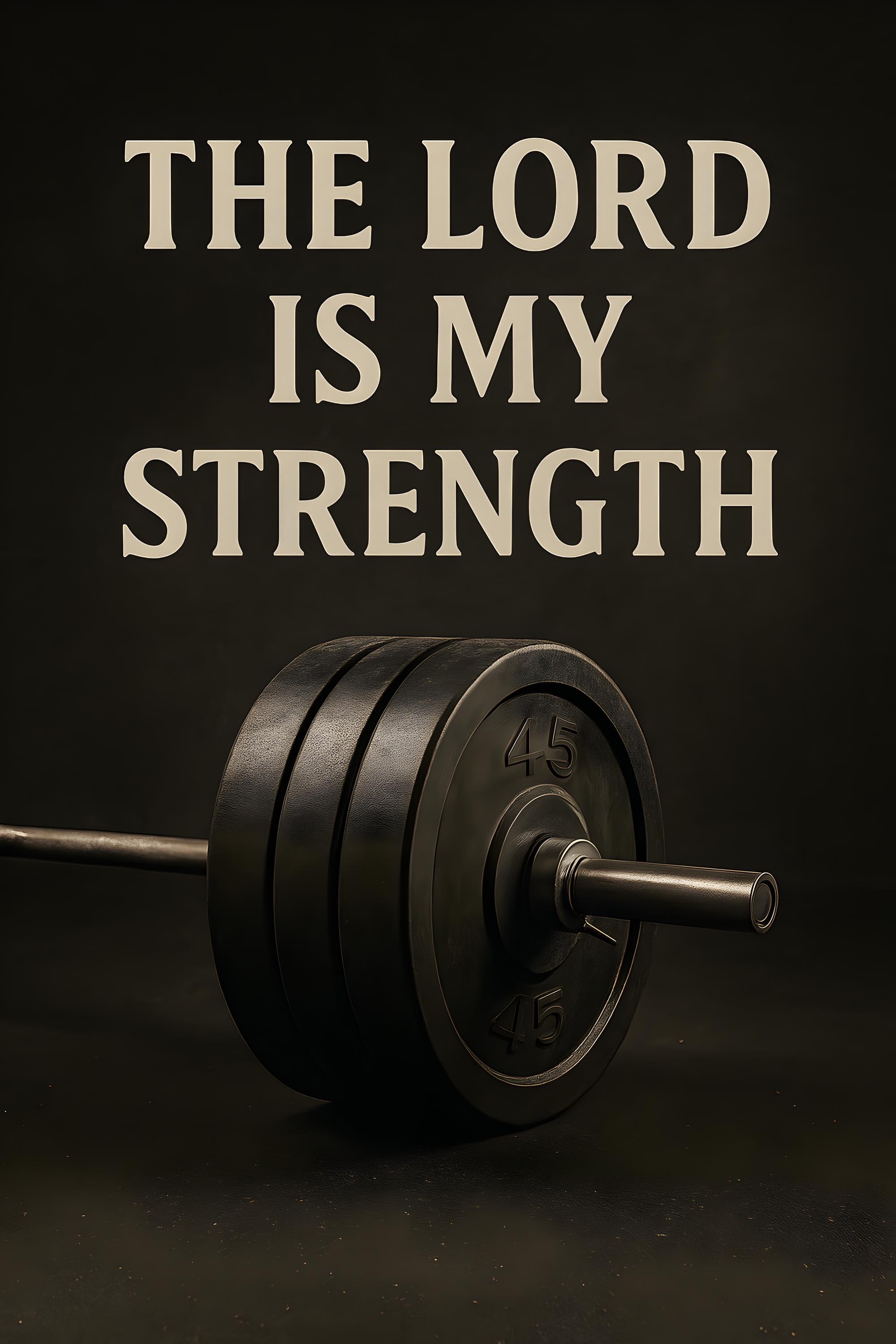 Christian Gym Decor | Barbell Bible Verse Print (digital Download) - Etsy