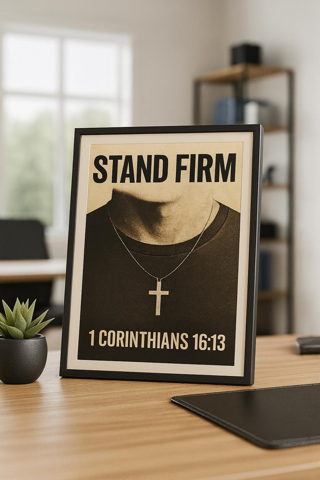 Stand Firm Christian Art | 1 Corinthians 16:13 Print (digital Download ...