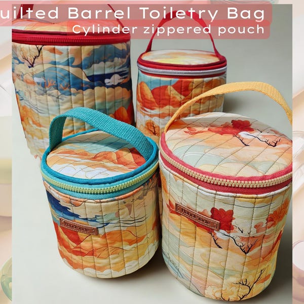 Cylindrical Storage Bag - Etsy