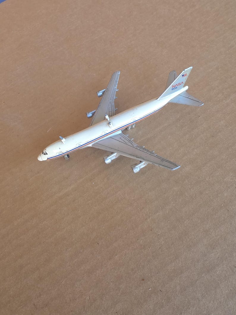 1980s - 1990s Ertl Diecast Nasa Boeing 747 Airplane - Etsy