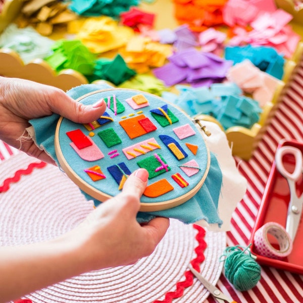 Abstract Embroidery - Etsy