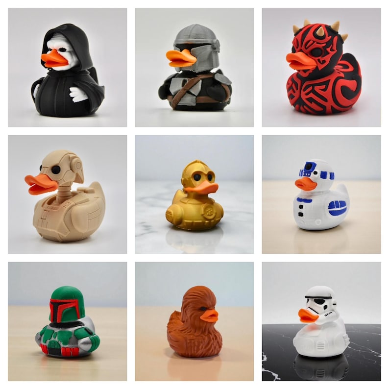 Star Ducks Inspired 3D Printed Ducks - Etsy Canada