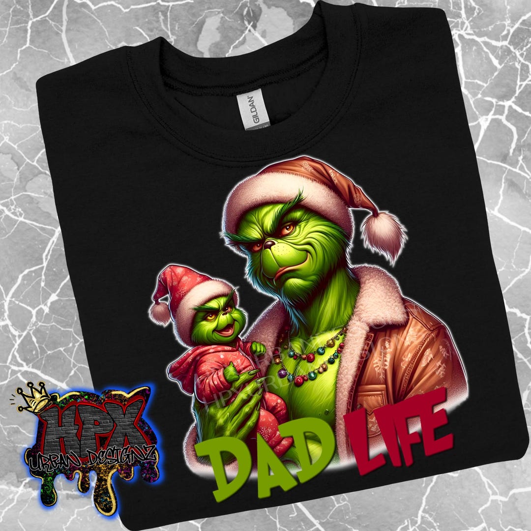 Whoville Dad Life,christmas, Mens T-shirts, Sweatshirts & Hoodies - Etsy