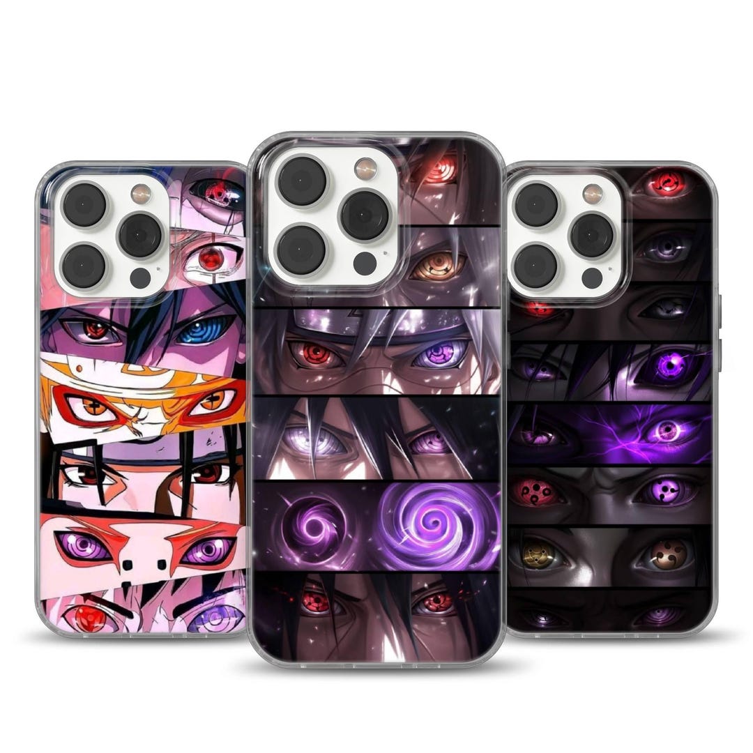 Naruto Case – Sharingan Rinnegan Phone Case – Iphone/samsung Case With ...