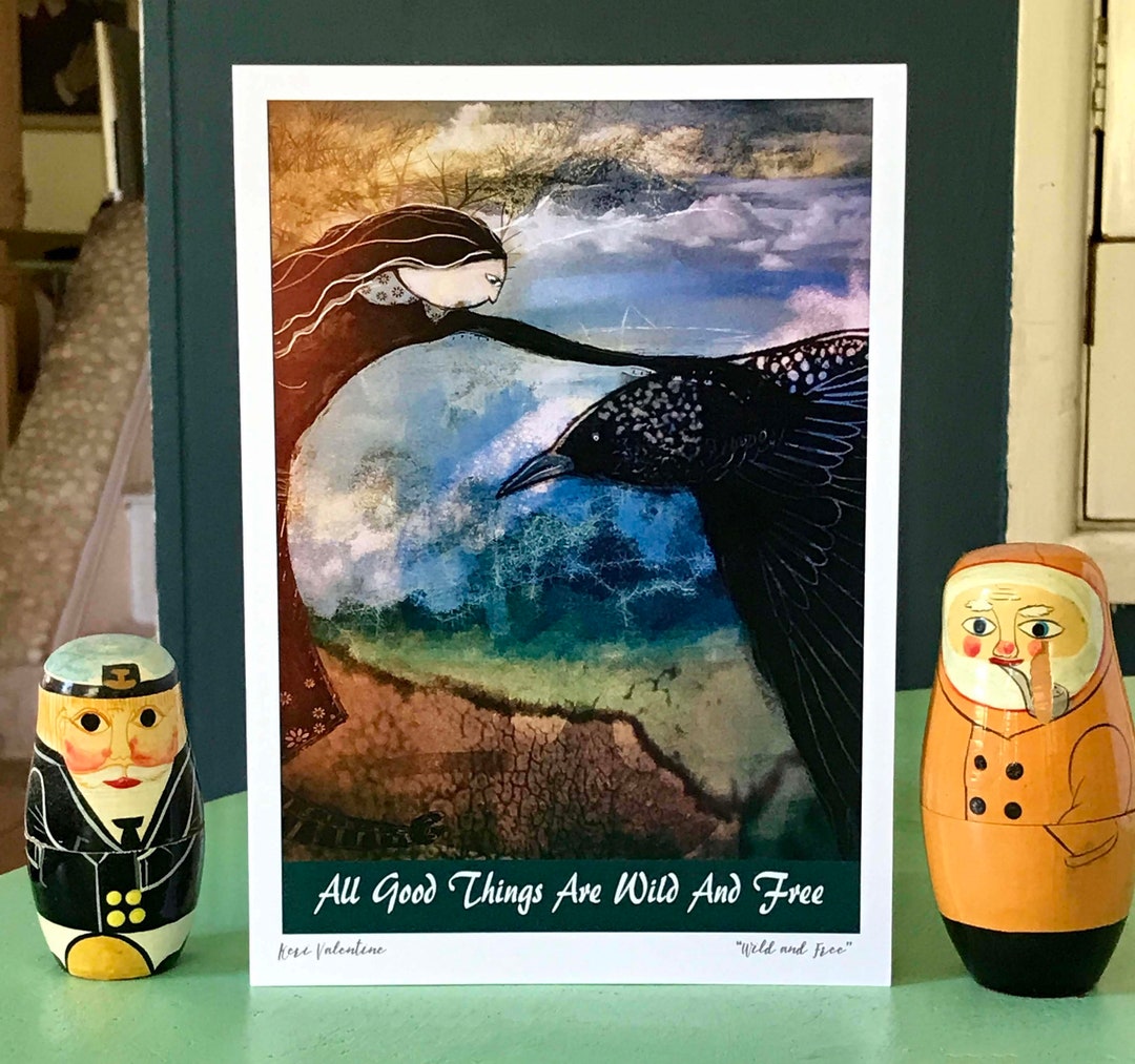 Communion, Greetings Card, Art Card, Bird, Connection, Community ...