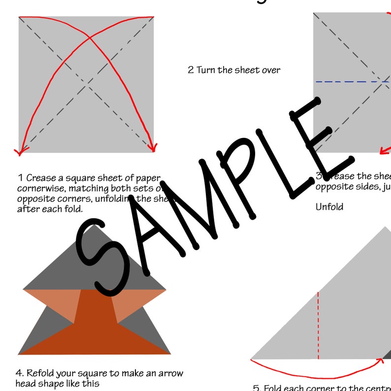 How to Make a Map Fold Book, Downloadable Version.artists Book. - Etsy