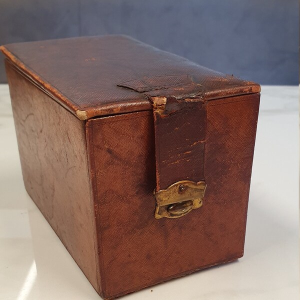 Leather Jewelry Box - Etsy