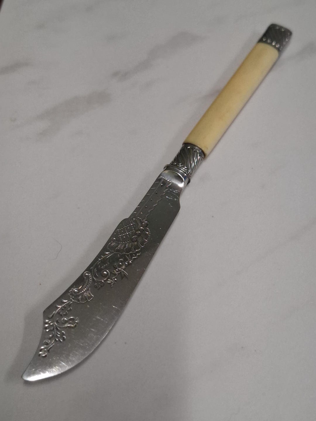 Antique Silver Plate Butter Knife - Etsy