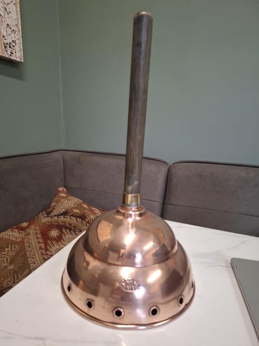 Antique Copper Larger Size Posser Wash Stick - Etsy