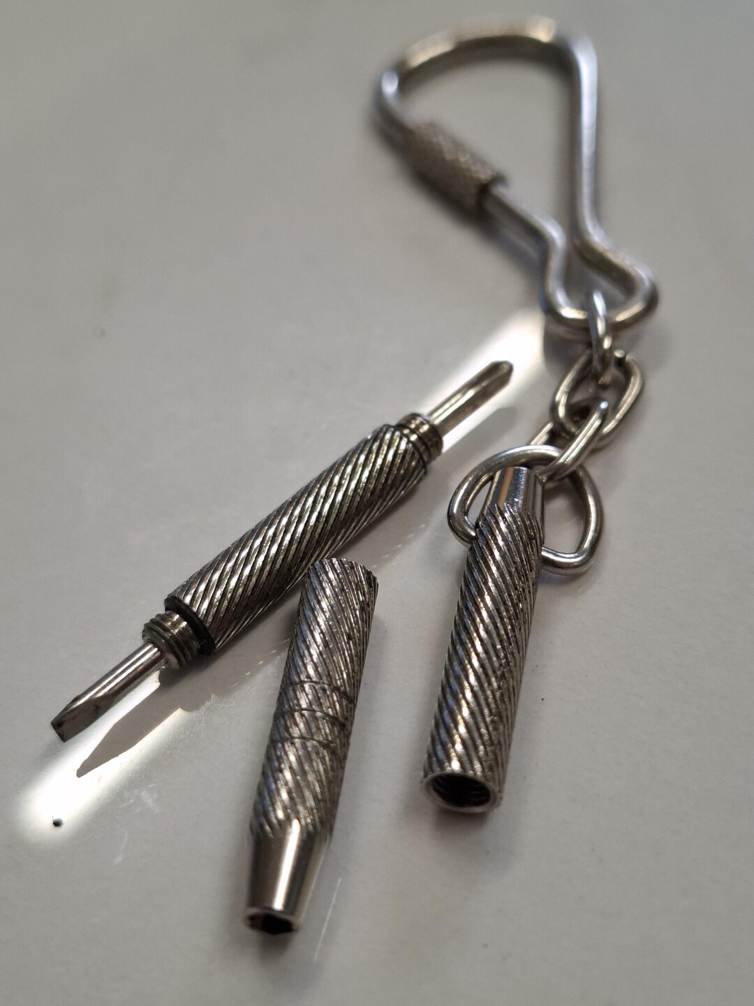 Vintage Keyring Loop Multi Pocket Tool Screw Driver - Etsy