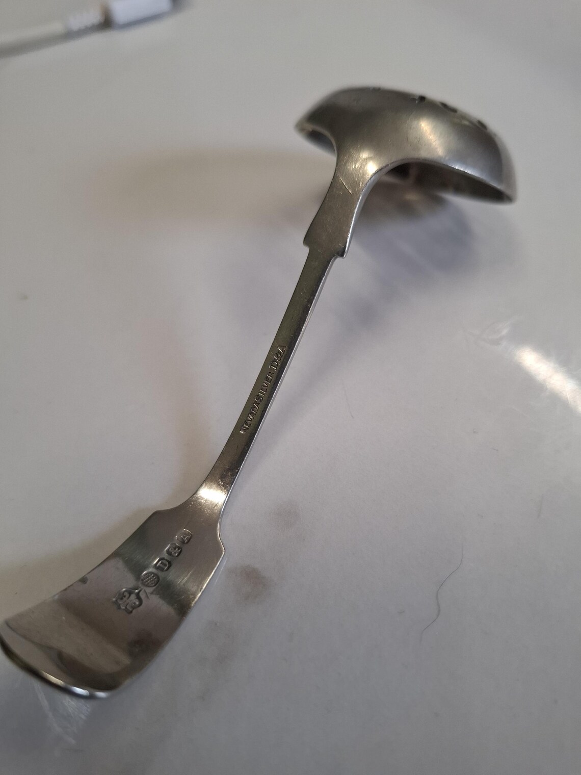 Antique Silver Plate Fiddle Back Handle Sugar Sifter Spoon - Etsy