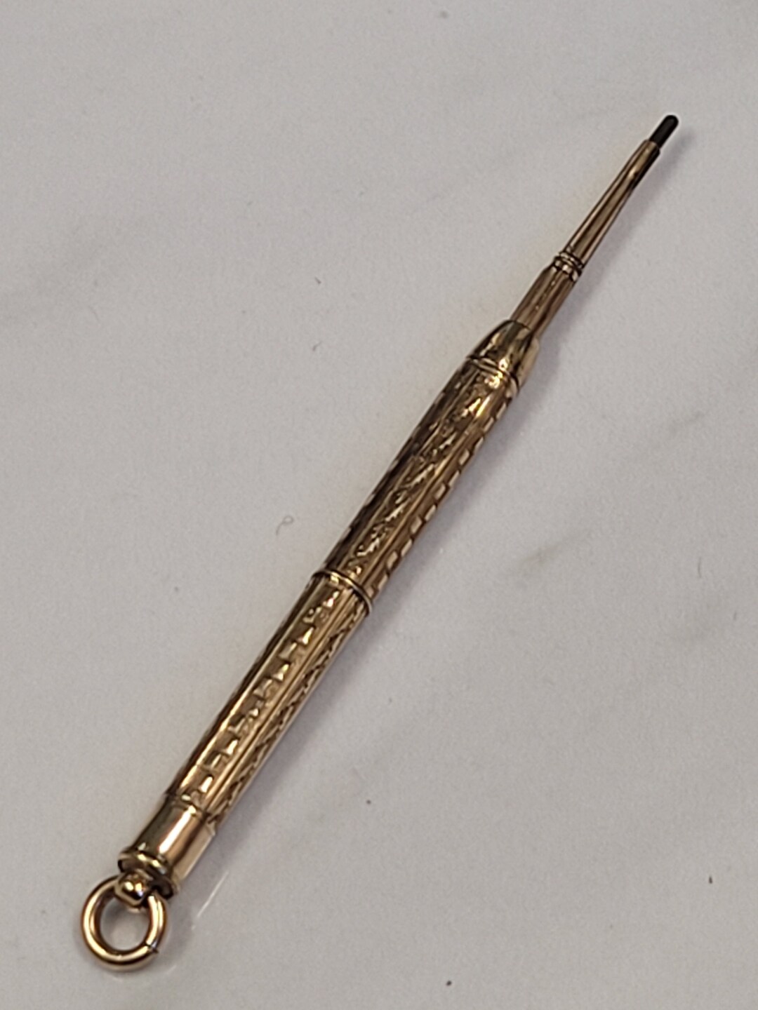 Antique Gold Plated Small Fob Propelling Pencil - Etsy