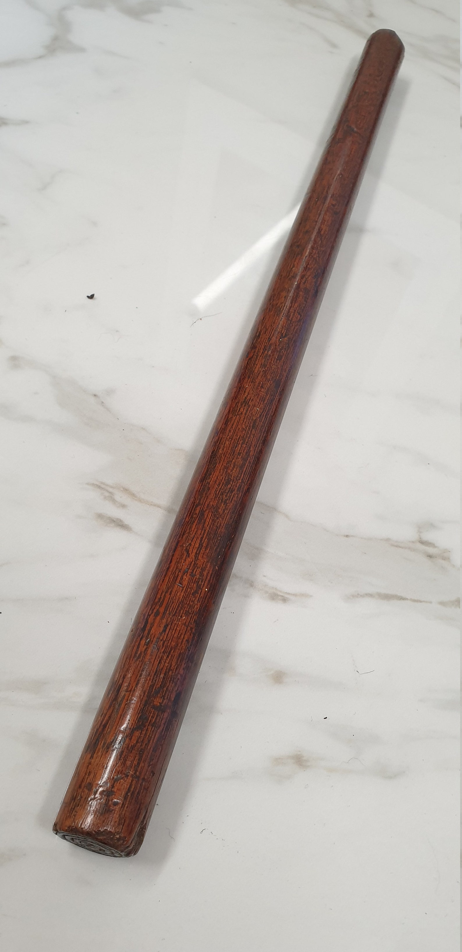 Antique Oak Round Wood Ruler 18 Inch 45cm | Etsy