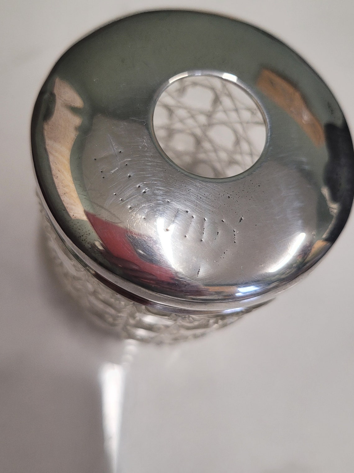 Antique Sterling Silver Lid Hair Tidy Cotton Wool Jar - Etsy