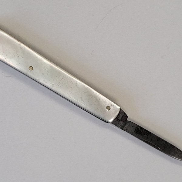 Antique Pearl Handle Knife - Etsy