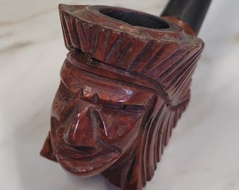 Indian Head Pipe - Etsy