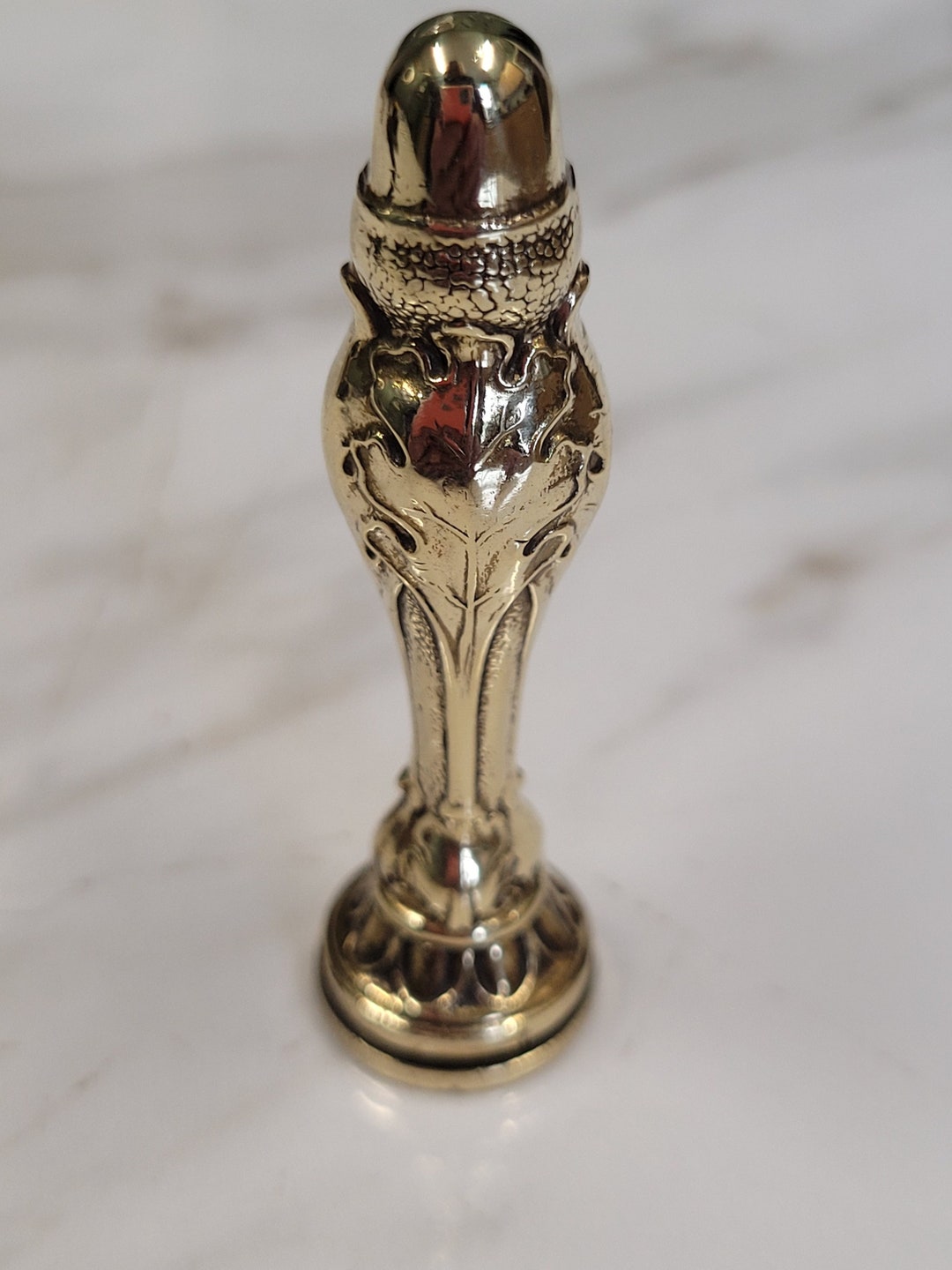 Antique Brass Oak Leaf and Acorn Wax Seal Stamp - Etsy