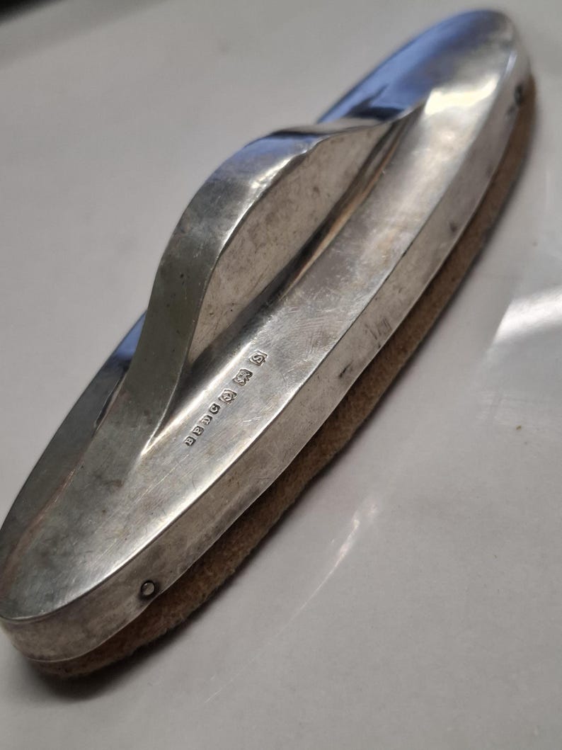 Antique Birmingham Silver 1917 Nail Buff - Etsy