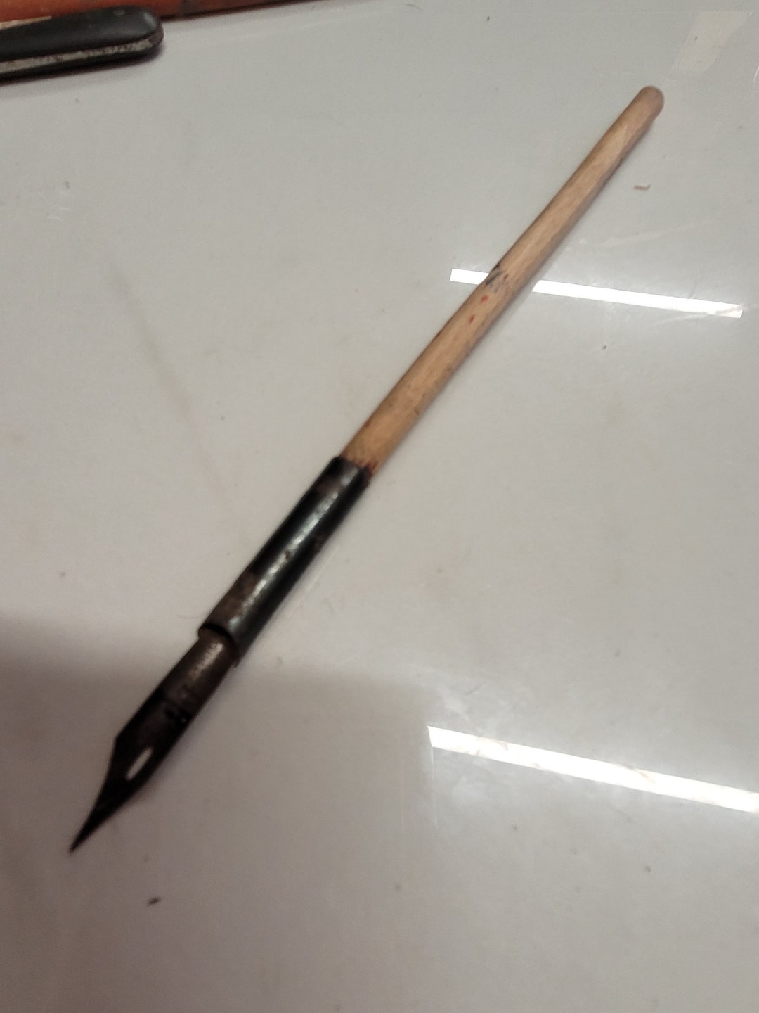 Vintage Light Wood Dip Pen - Etsy