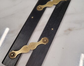 Antique Ebony Ruler - Etsy