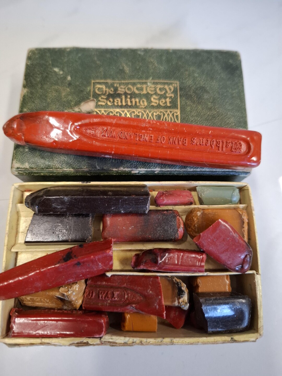 Antique Box of Wax Seal Wax - Etsy