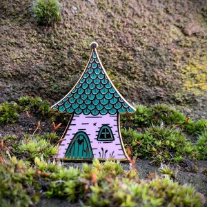 Enamel Pin: Cottage/ House - Limited Edition - Etsy