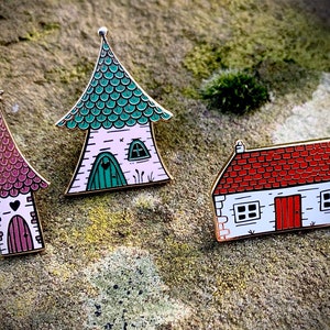 Enamel Pin: Cottage/ House - Limited Edition - Etsy