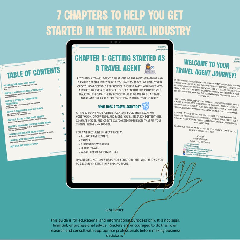 Become a Travel Agent From Home | Easy Step-by-step Ebook - Etsy