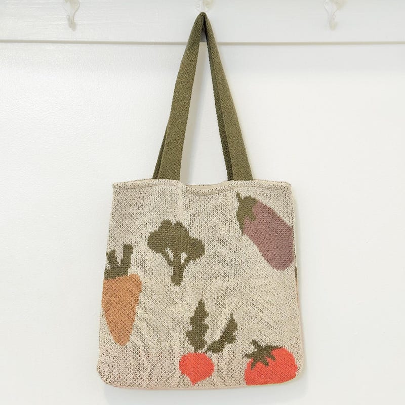 Vegetable Tote Bag - Etsy