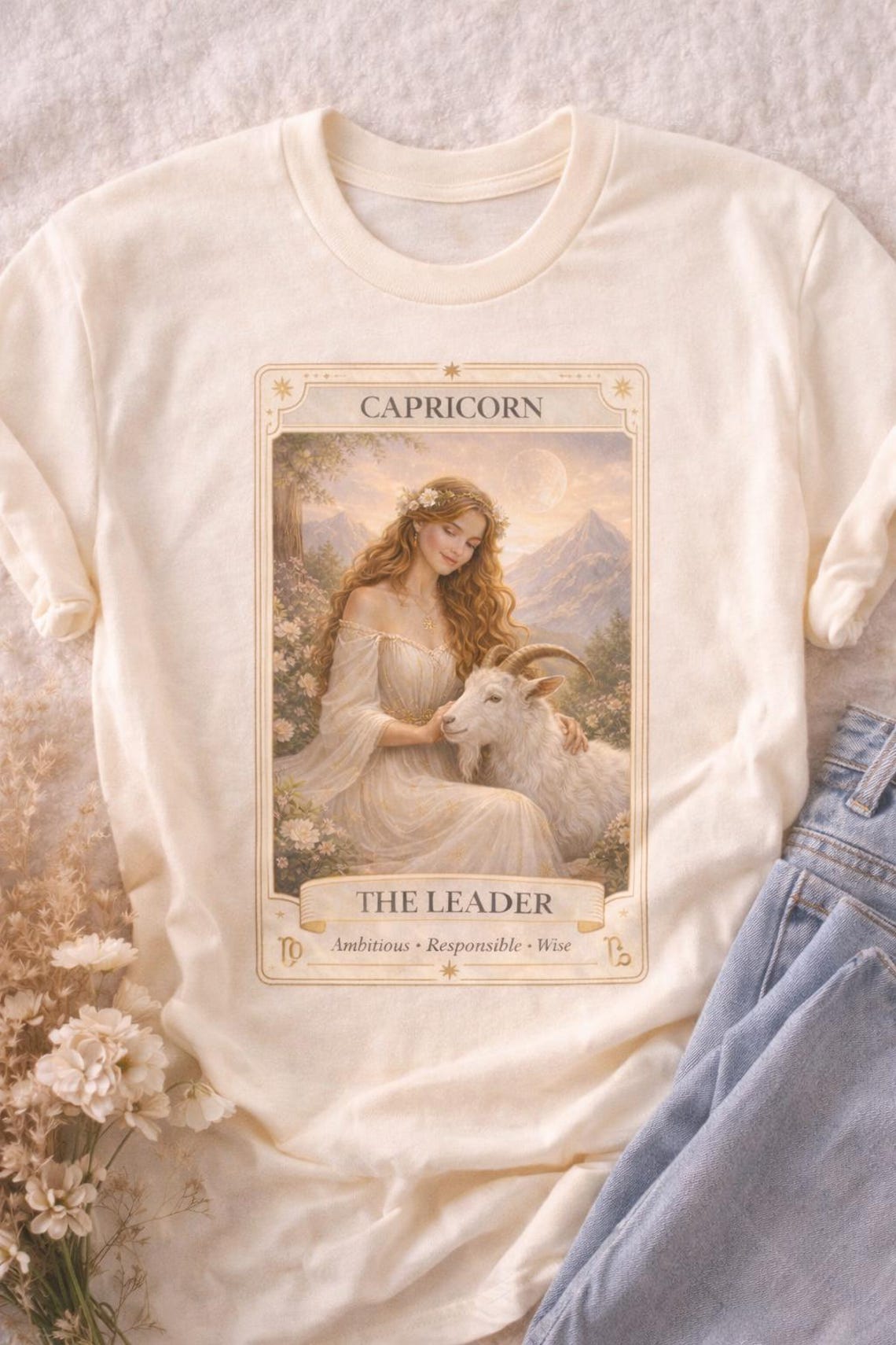 Capricorn Zodiac Tarot Card Printable | Capricorn Wall Art | Astrology ...
