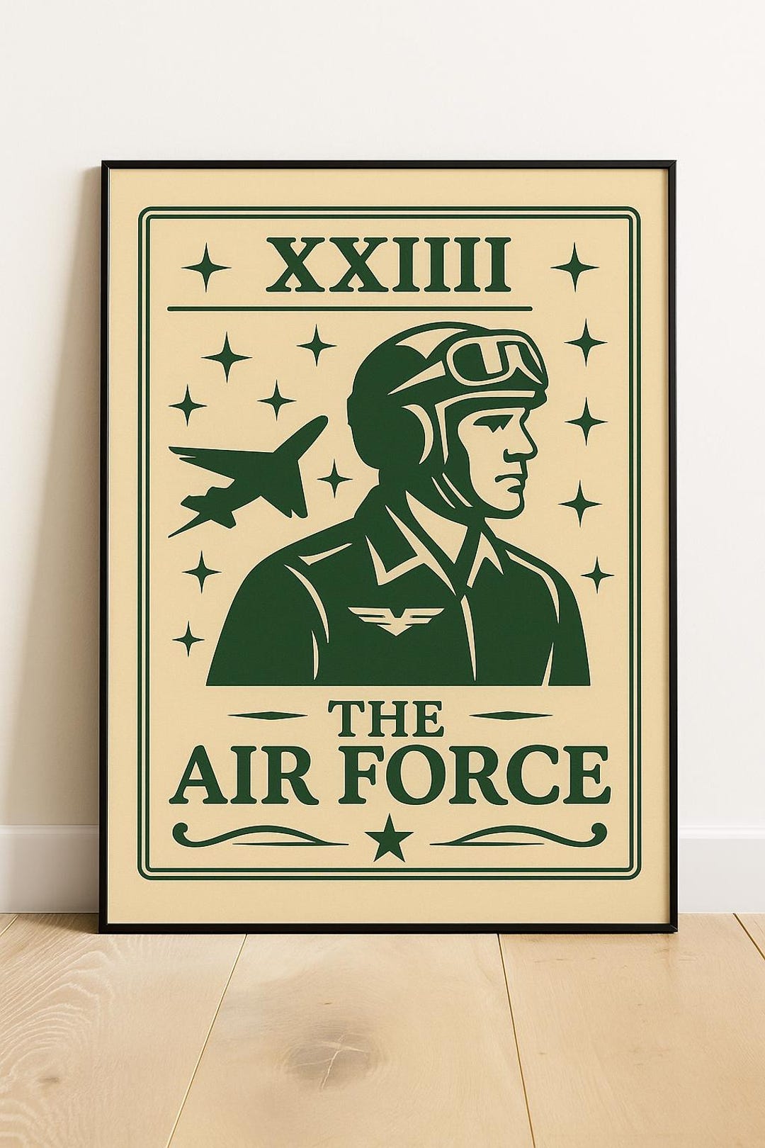 The Air Force Printable Wall Art | Aviation Military Decor | Patriotic ...
