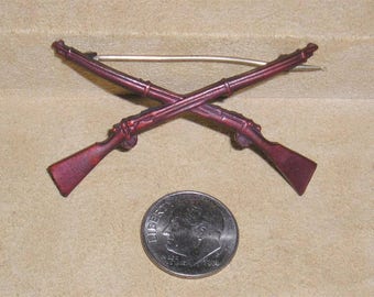 Crossed rifles | Etsy