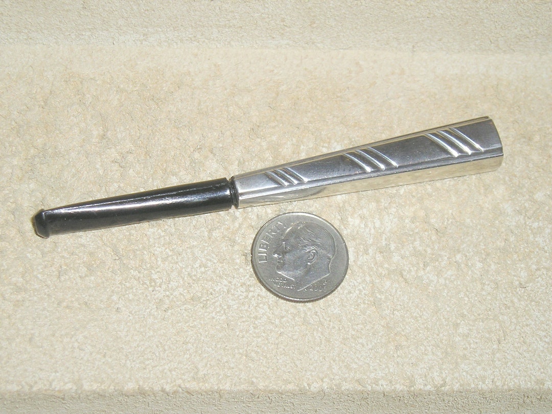 Signed 835 Silver Cigarette Holder Art Deco Era. Useable Piece 1930's ...