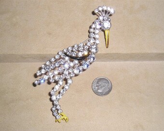 Stork Pin | Etsy