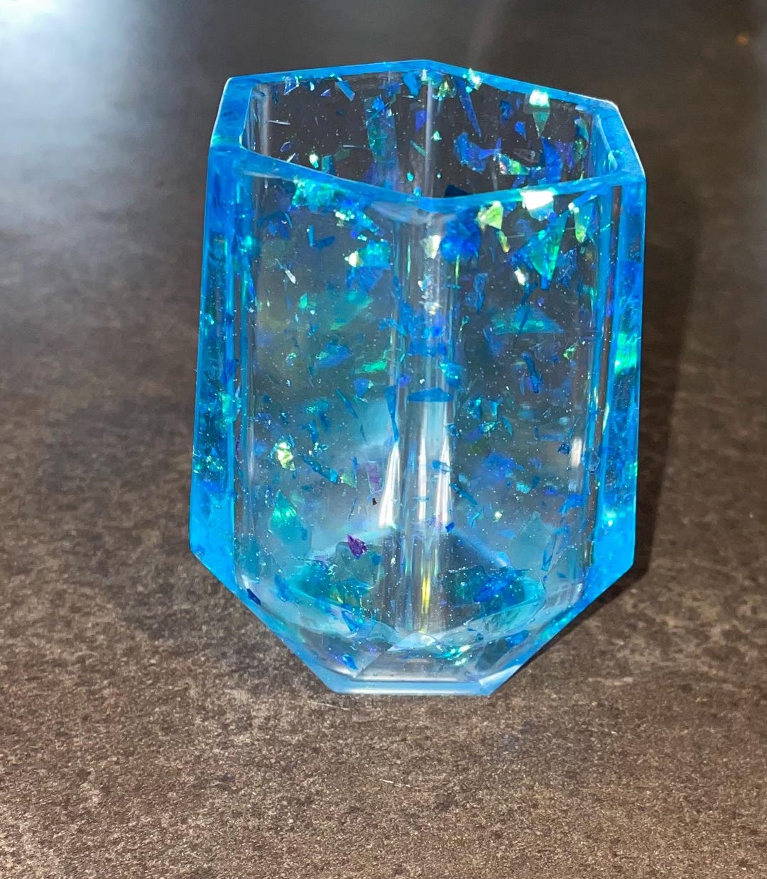 Handmade Resin Pen Holder – Unique Teacher Gift & Desk Organizer - Etsy