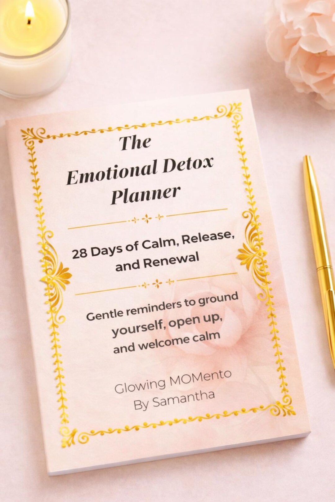 Emotional Detox Planner — 96 Pages of Calm, Clarity & Renewal (instant ...