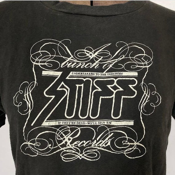 1970s 1980s Stiff Records T-shirt Original Vintage Punk Pub | Etsy