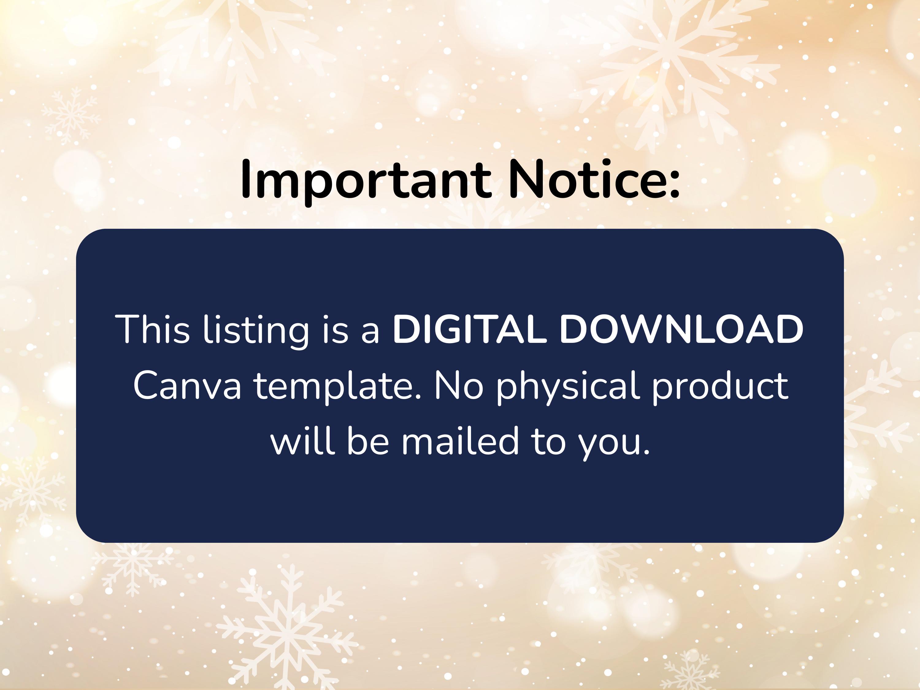 Christmas Program Church Slides, Editable Canva Presentation Template ...