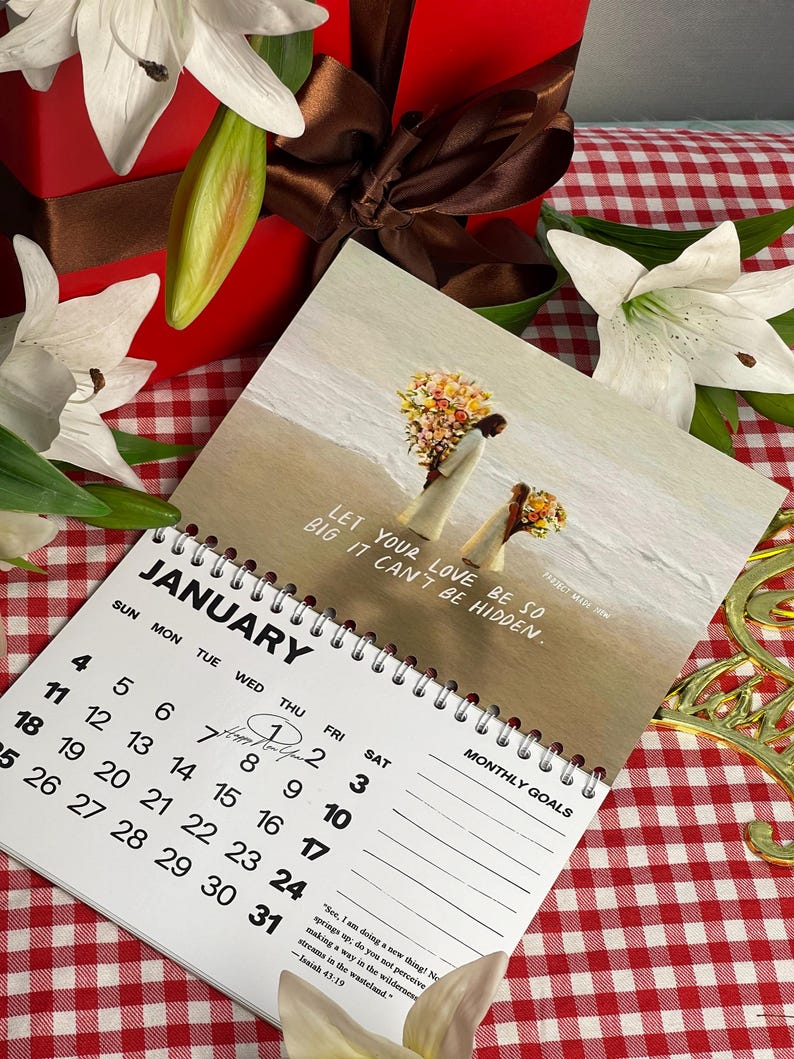 Christian 2026 Calendar Wall Christian Artworks Jesus Christ, Biblical ...