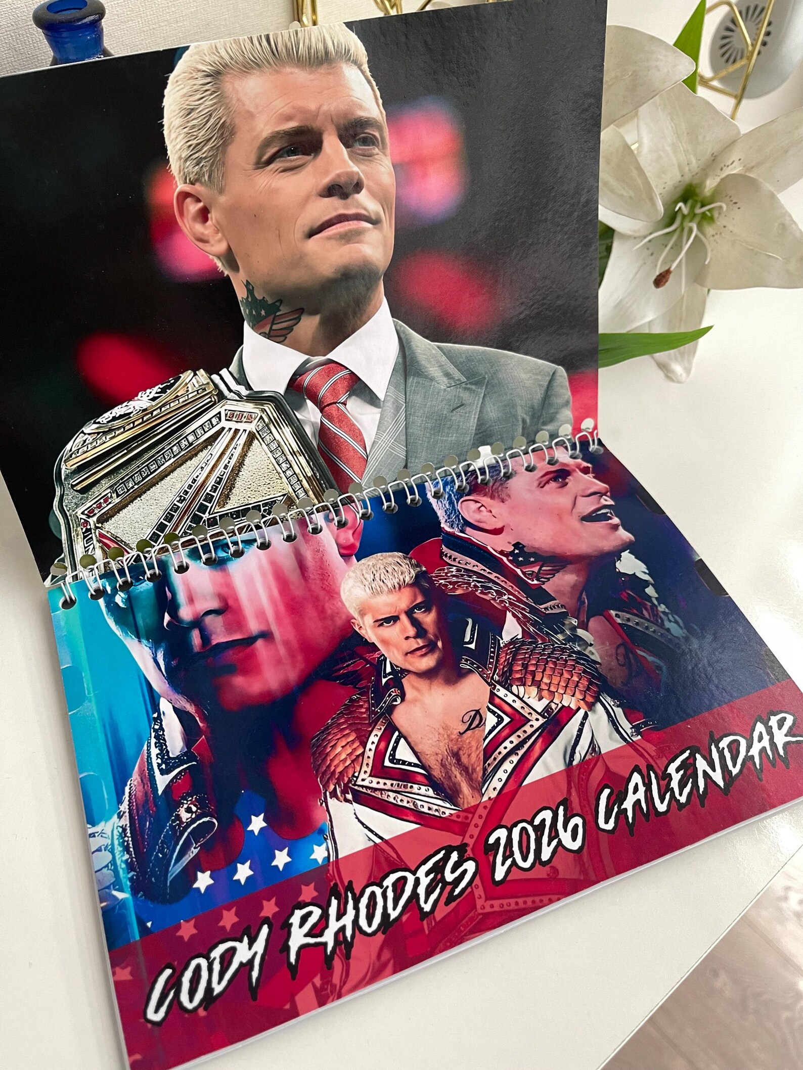 Cody Rhodes the American Nightmare 2026 Wall Calendar WWE Superstar ...