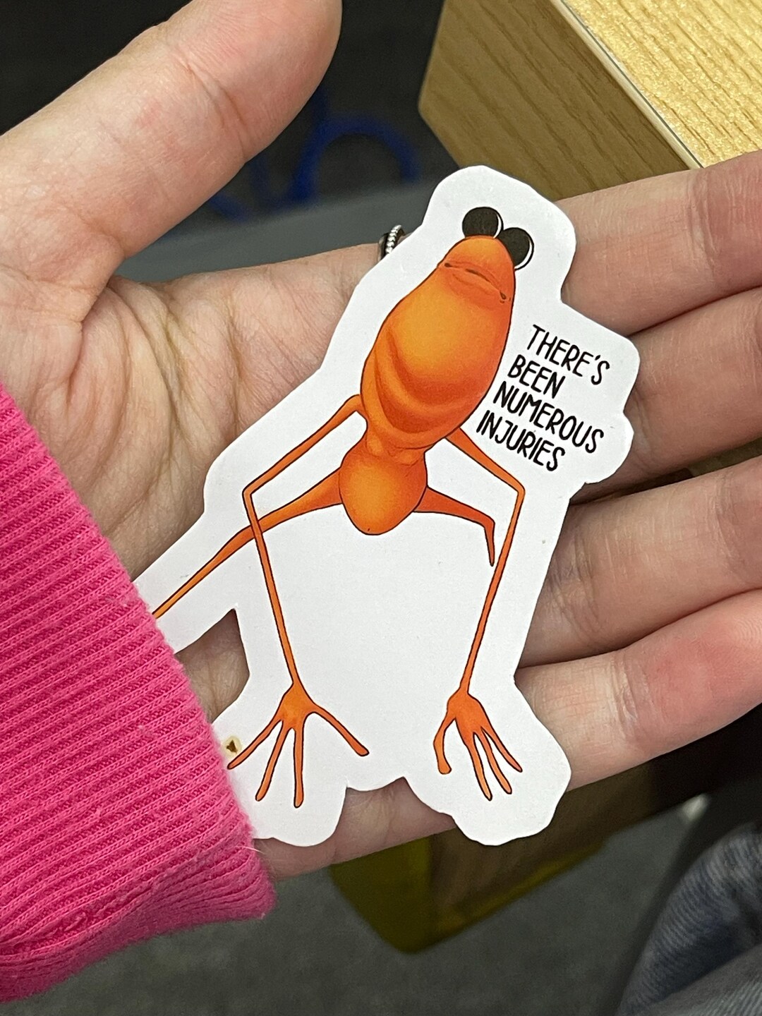 Marcus the Worm Meme Sticker, Water-resistant Vinyl - Etsy