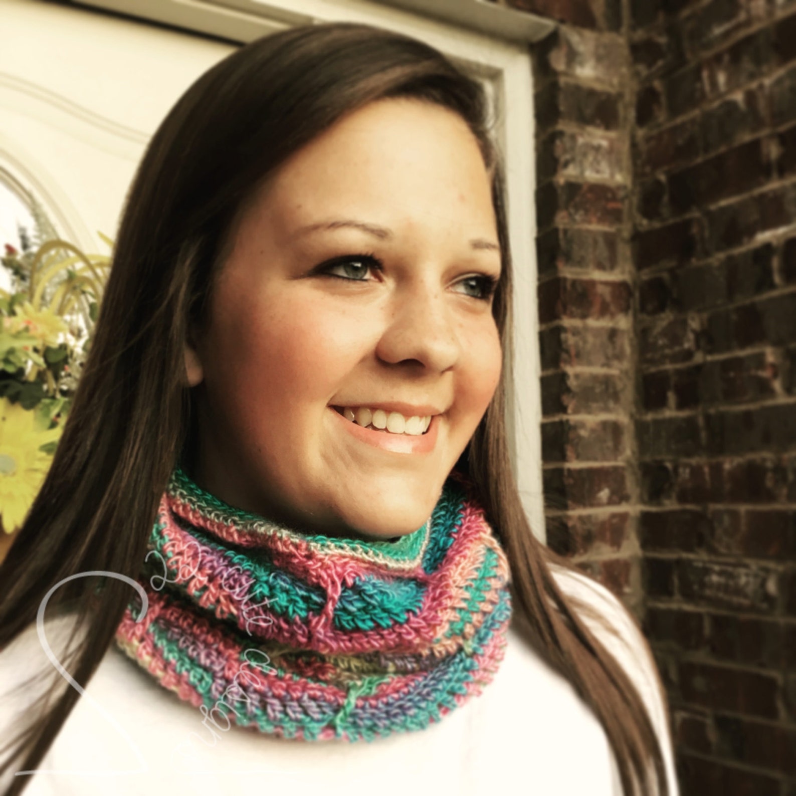 Lightweight Infinity Scarf for Women, Handmade Infinity Scarf, Crochet ...